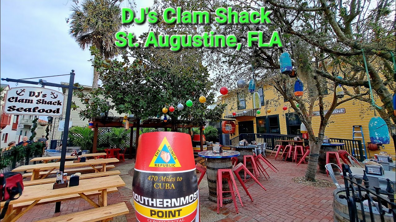 DJ's Clam Shack - St. Augustine, Florida - YouTube