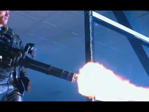 Terminator 2 Minigun sound FX (Reloaded) - YouTube