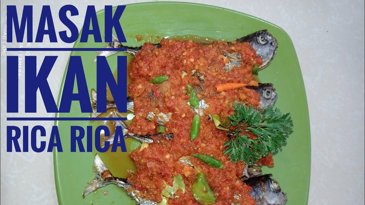 Cara masak ikan rica rica - resep ikan rica rica - YouTube