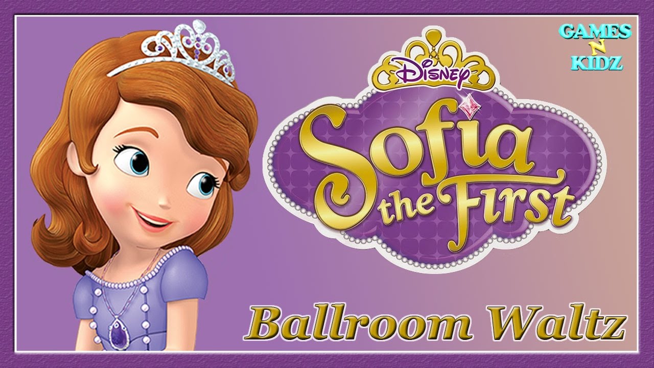 Sofia The First - Ballroom Waltz - Disney Junior Game For Kids - YouTube