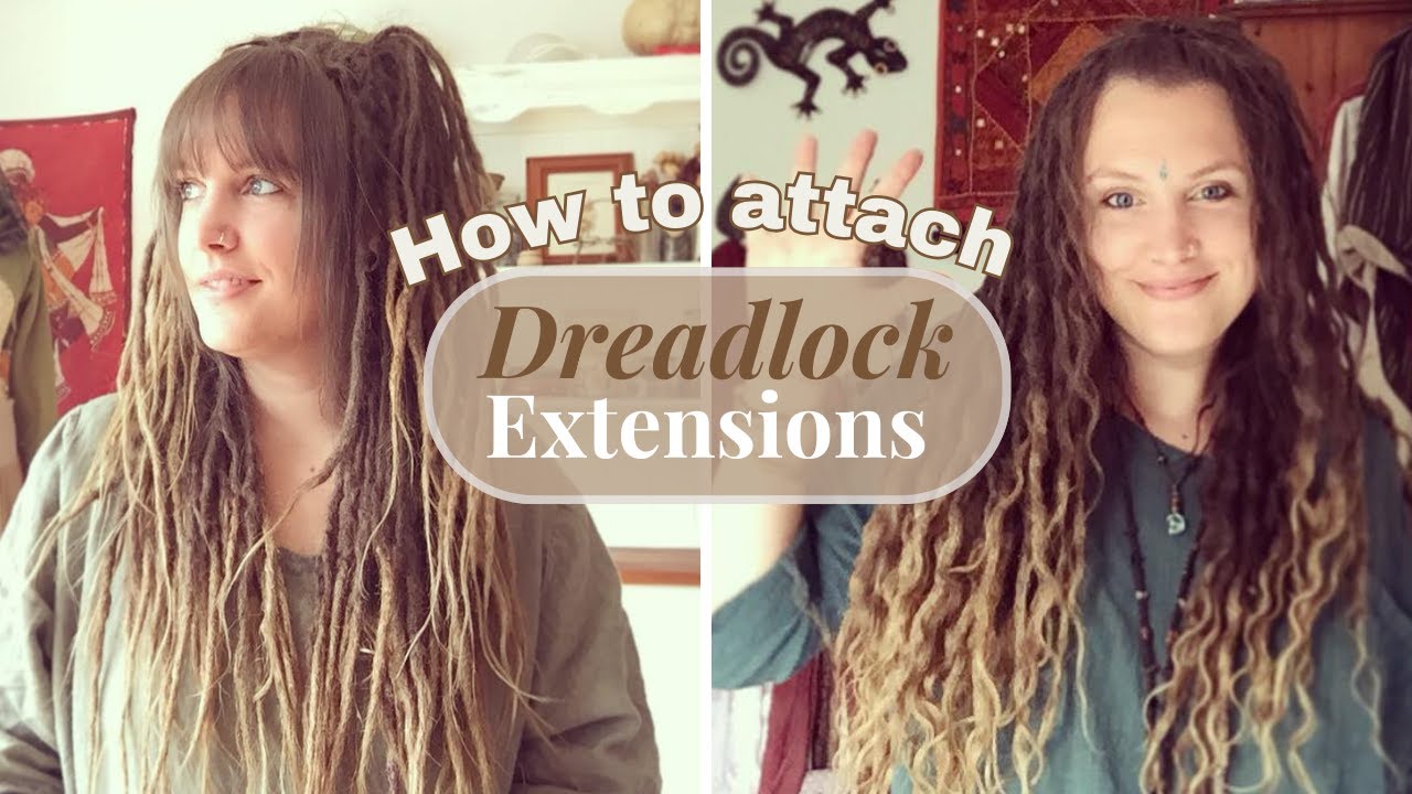 Dreadlock Extension | Hair Extension | DIY Step By Step How Too | Crochet Method Beginner ...