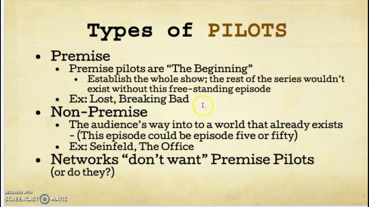Creating a Premise - YouTube