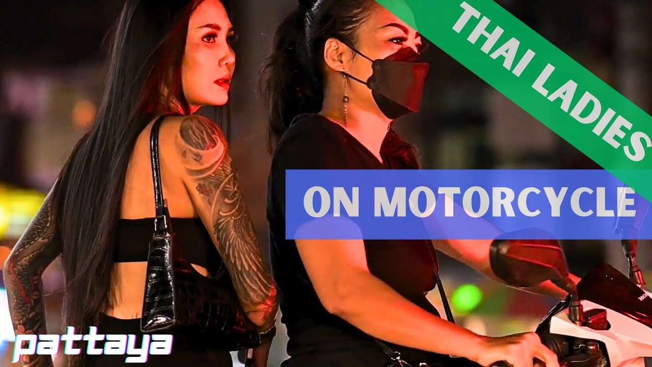 Thailand Thai Ladies on Motorcycle and "The Electric Fan Lady" - YouTube