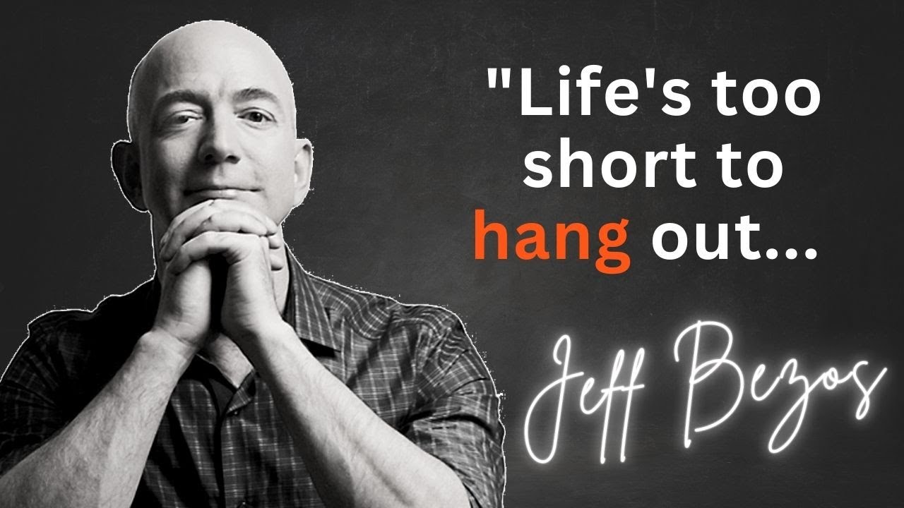 जेफ बेजोस के प्रेरक विचार.Jeff bezos motivational & inspirational ...