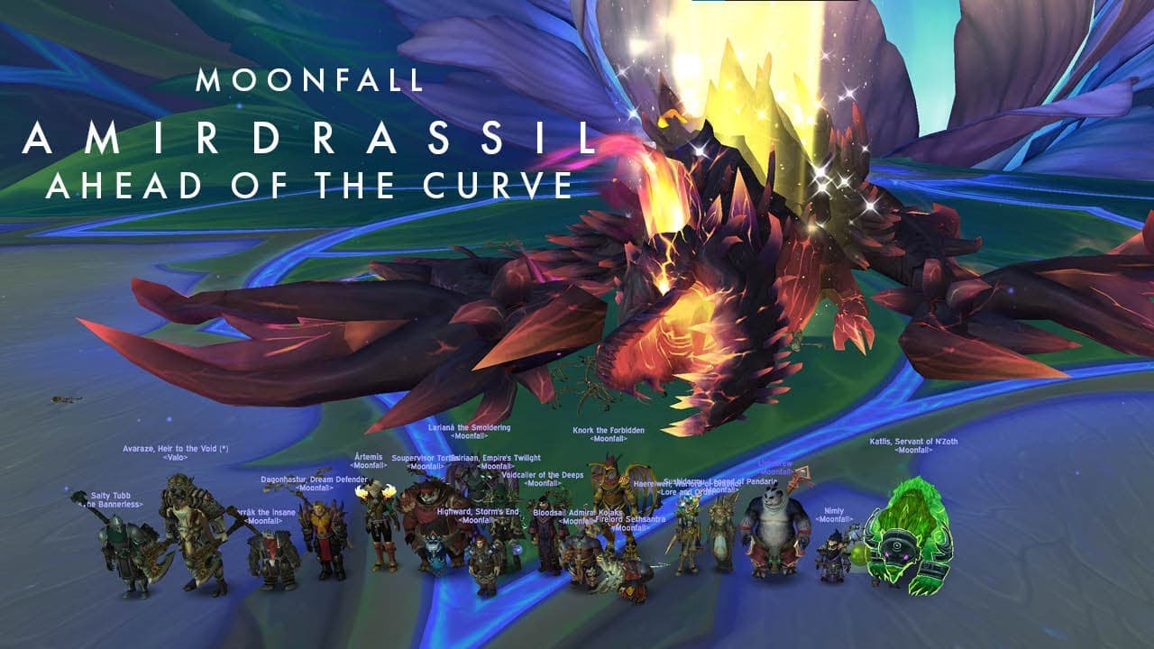 Moonfall (Argent Dawn) First Heroic Fyraak Kill AOTC - YouTube