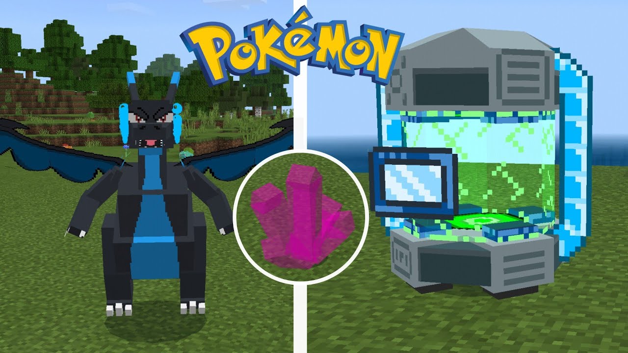 LANÇOU!! NOVA *ATUALIZAÇÃO* DO MELHOR ADDON/MOD DE POKÉMON NO MINECRAFT ...