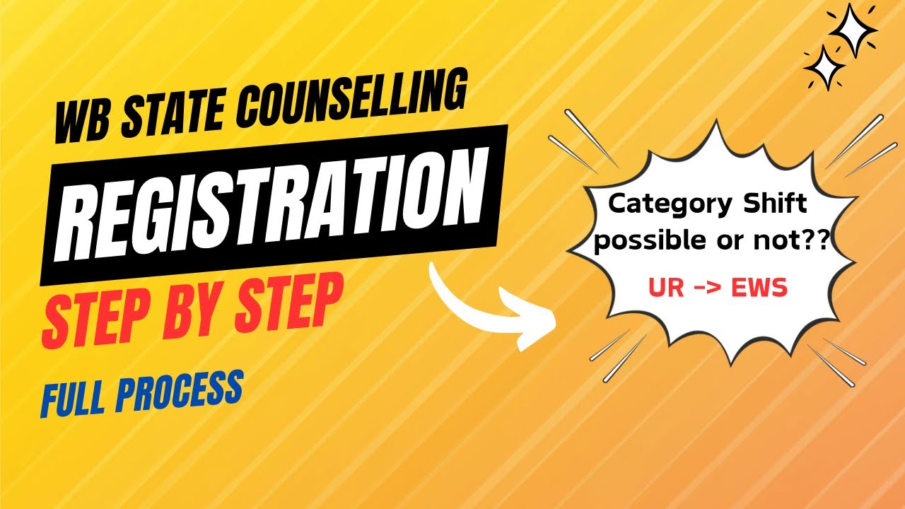 WB REGISTRATION Process | NEET 2024 | FULL Process | Step by Step - YouTube