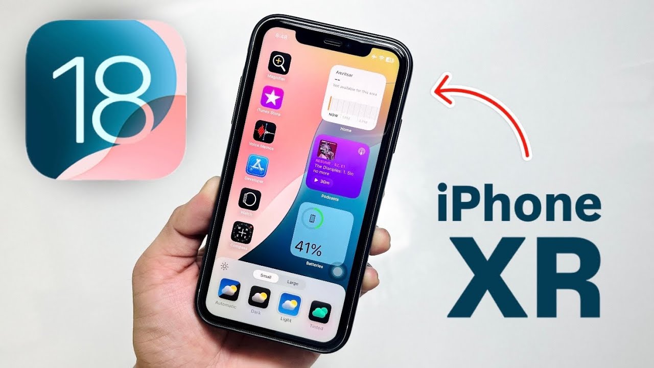 iOS 18 on iPhone XR - How to Install & Update iPhone XR on iOS 18 - YouTube
