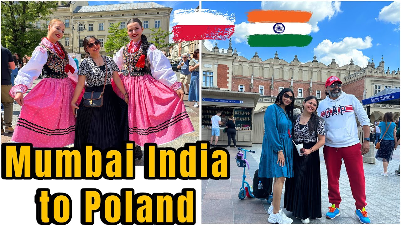 Travel from India to Poland to meet up with friends| Exploring ...