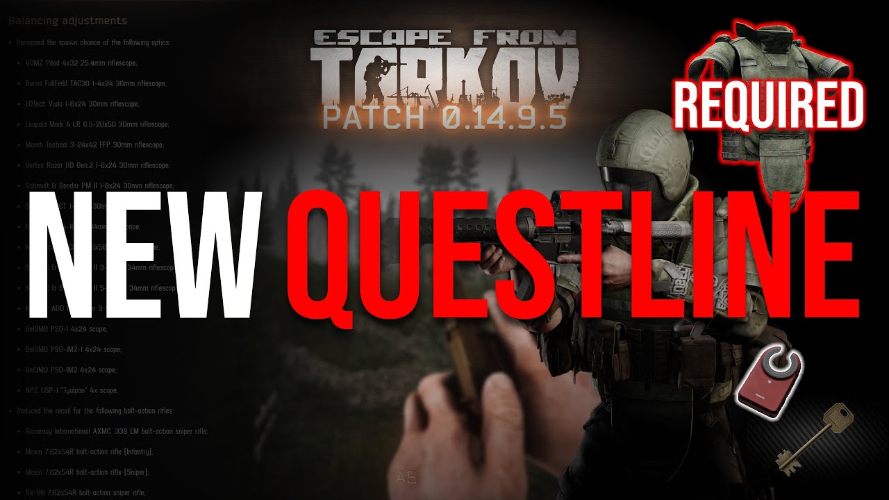 NEW QUESTLINE, OUTFITS & MORE in Escape from Tarkov! - YouTube