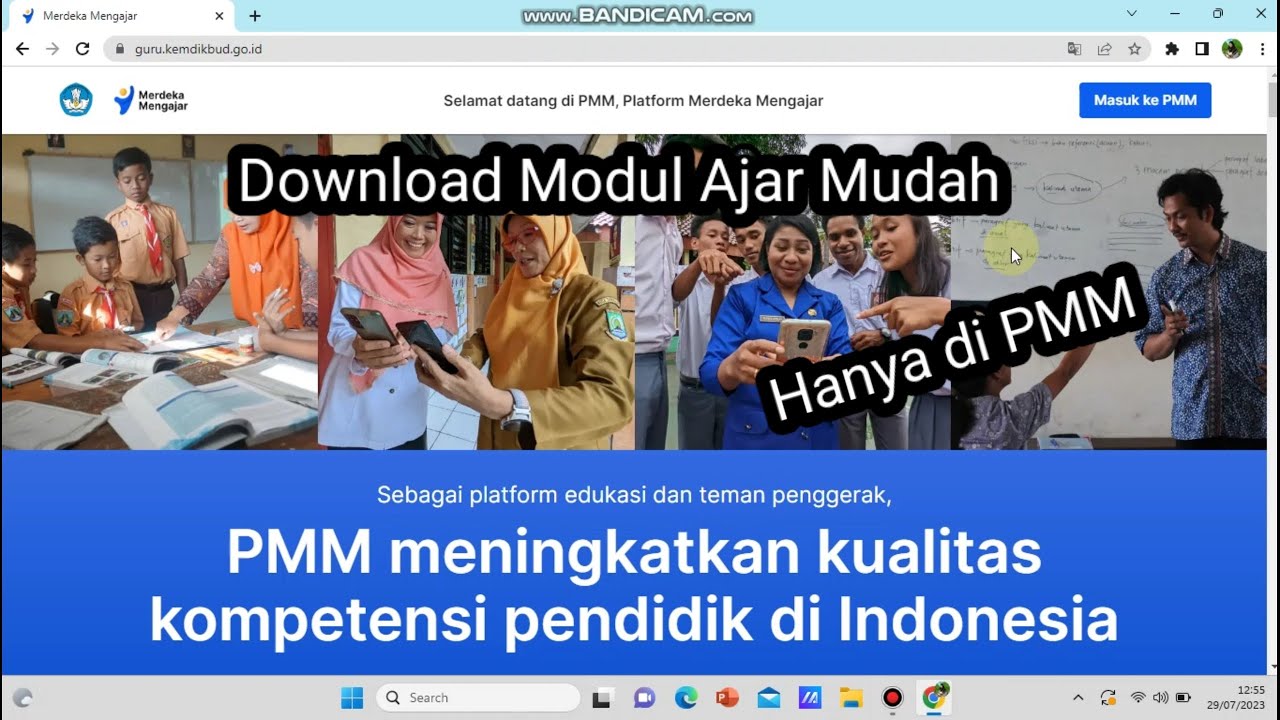 Cara Download Modul Ajar di PMM - YouTube