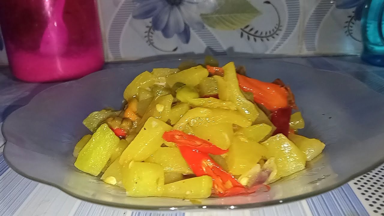 Tumis melon muda - YouTube