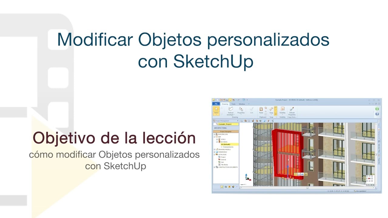 Tutorial de usBIM.editor - Modificar Objetos personalizados con SketchUp - ACCA software - YouTube