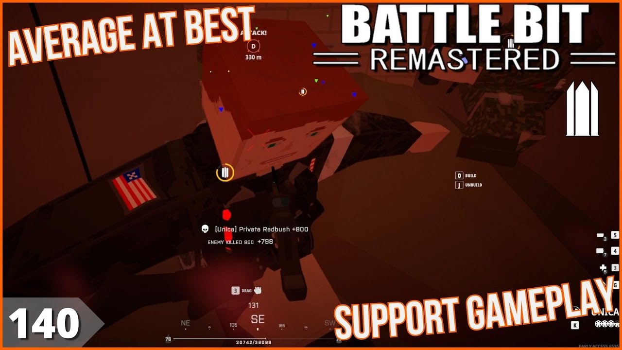 BattleBit Remastered | Average At Best : Ep 140 | Support Gameplay ...