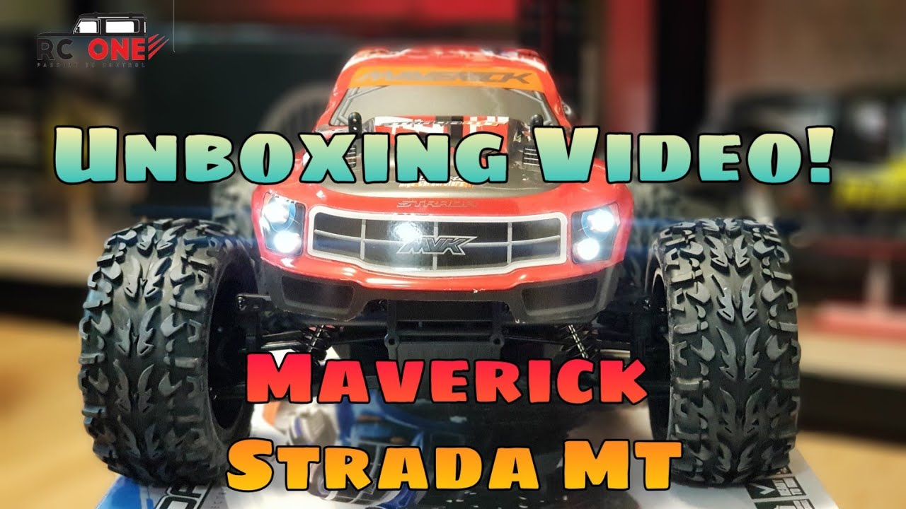 [RC CAR 알씨카]_Maverick Strada MT Unboxing video!(매버릭 스트라다 MT 개봉영상) - YouTube