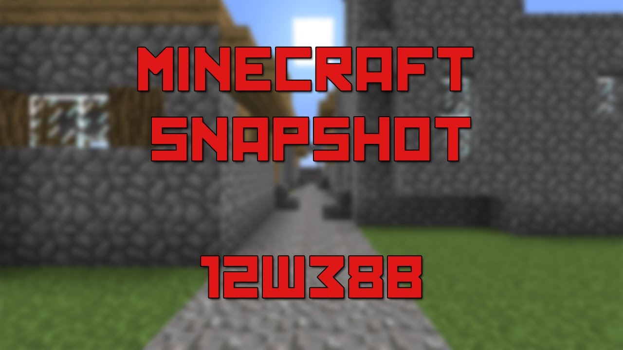 Minecraft Snapshot 12w38b - More Sounds, Witch Drops & More! - YouTube