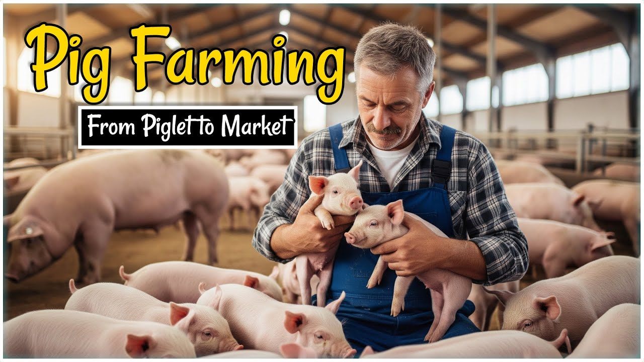 Pig Farming Explained: Breeding, Feeding & Housing Tips - YouTube