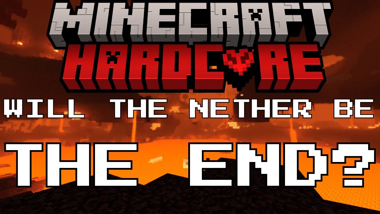 Most Nerve Wracking Minecraft Moments Yet In The Nether - YouTube