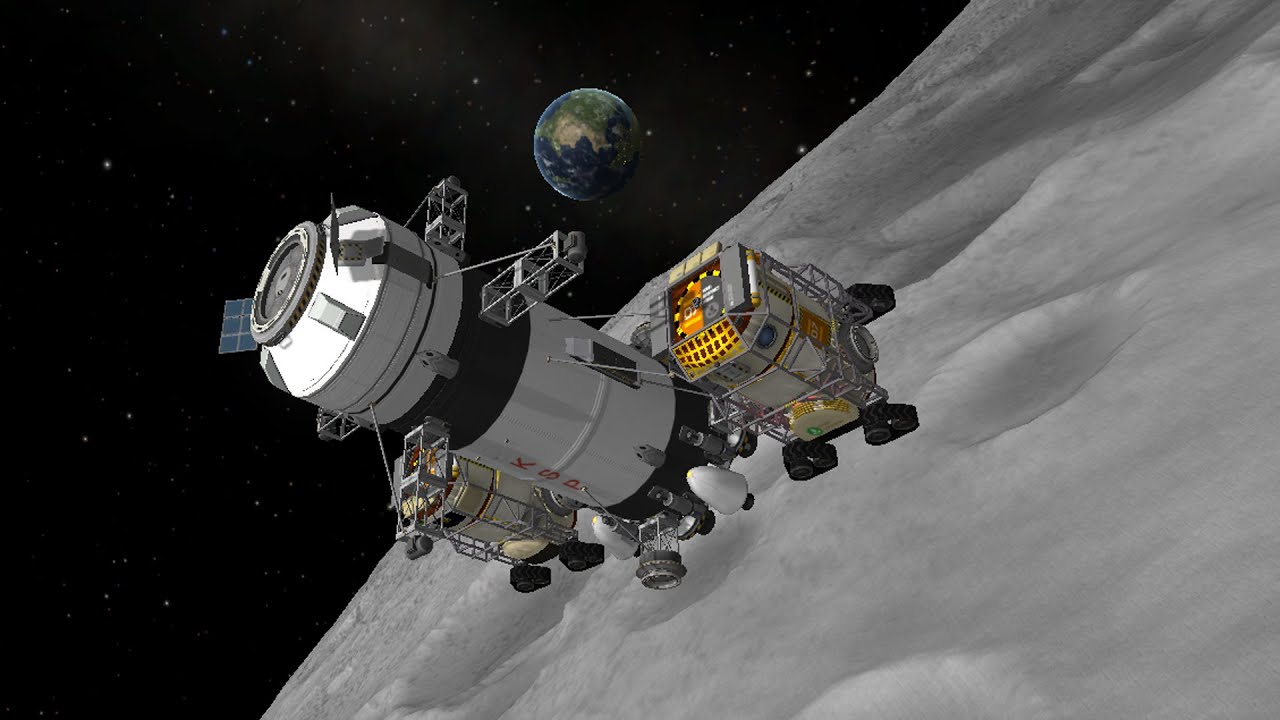 Reusable Ksp 29 Mun Polar Base 4 Youtube