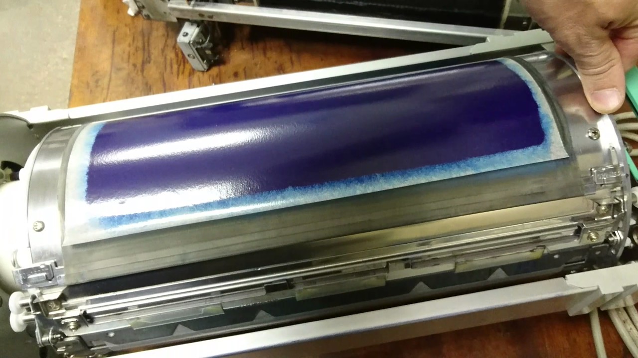 Drum Riso RPA3 Medium Blue Used for sale - YouTube