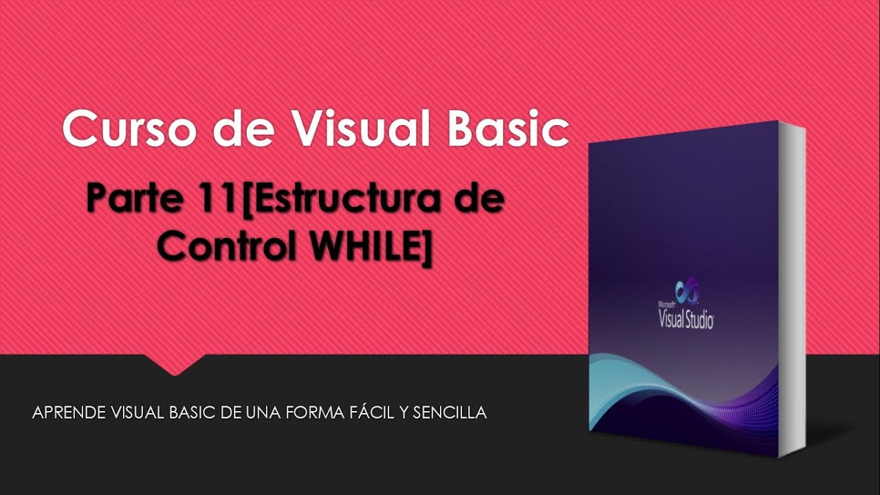 #12 | Curso Visual Basic | Estructura de Control WHILE - YouTube