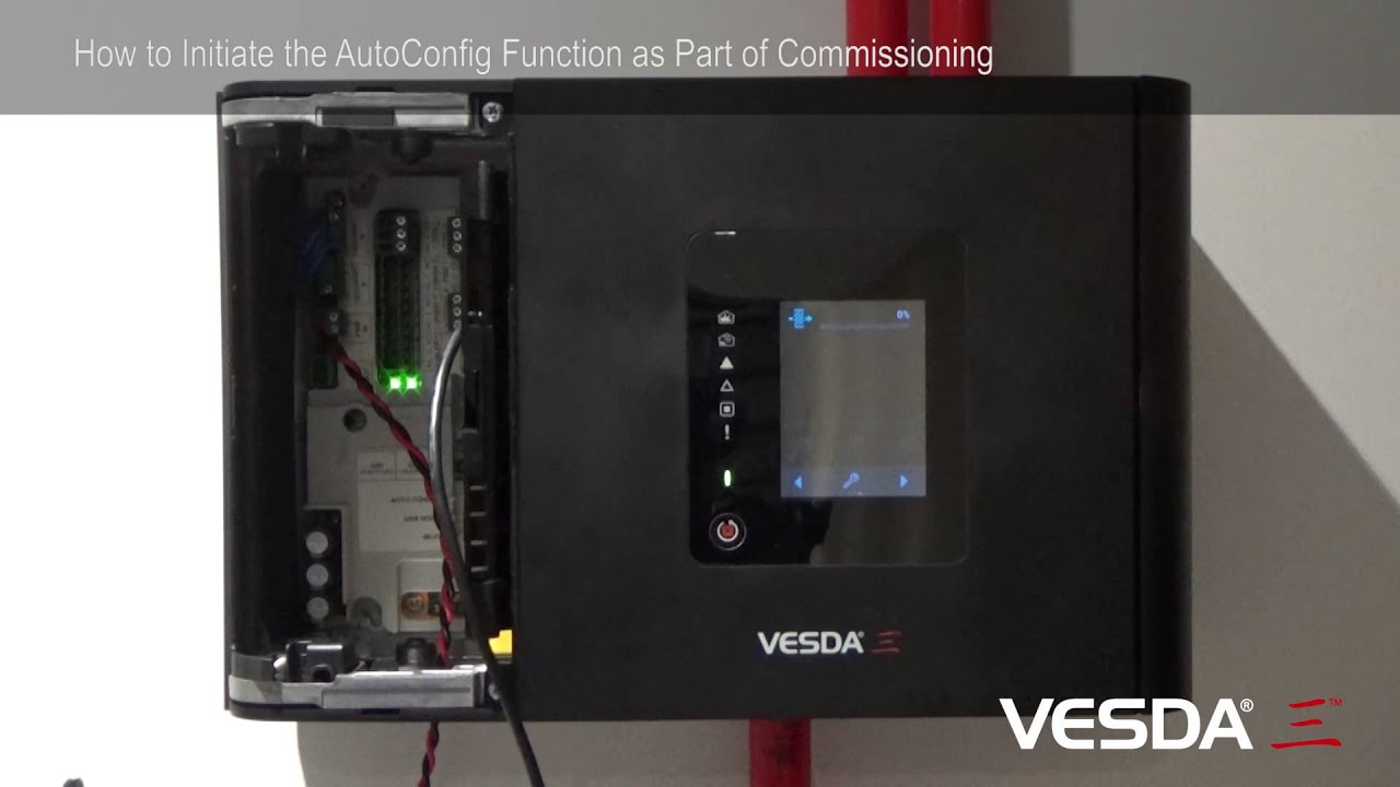 VESDA-E VEP/VEU/VES - How to initiate the AutoConfig function as part ...