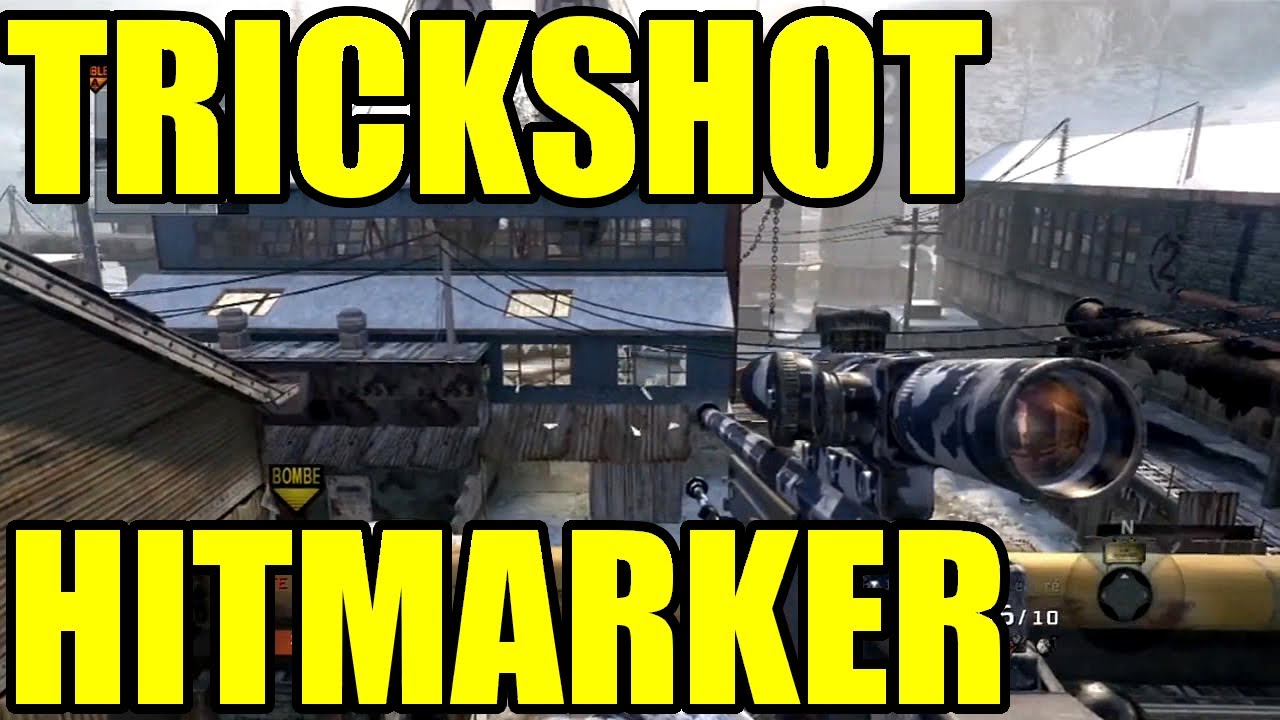 TRICKSHOT HITMARKER | MW2 and Black ops | Freestyle Replay - YouTube