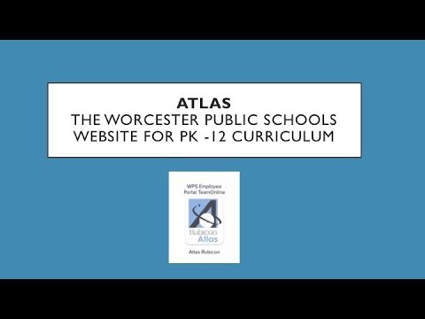 Introduction to the Atlas Curriculum Site - YouTube
