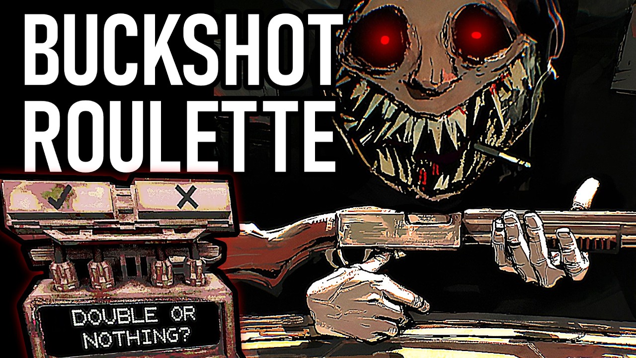BUCKSHOT ROULETTE | New Steam UPDATE of The Grim RUSSIAN Roulette Game ...