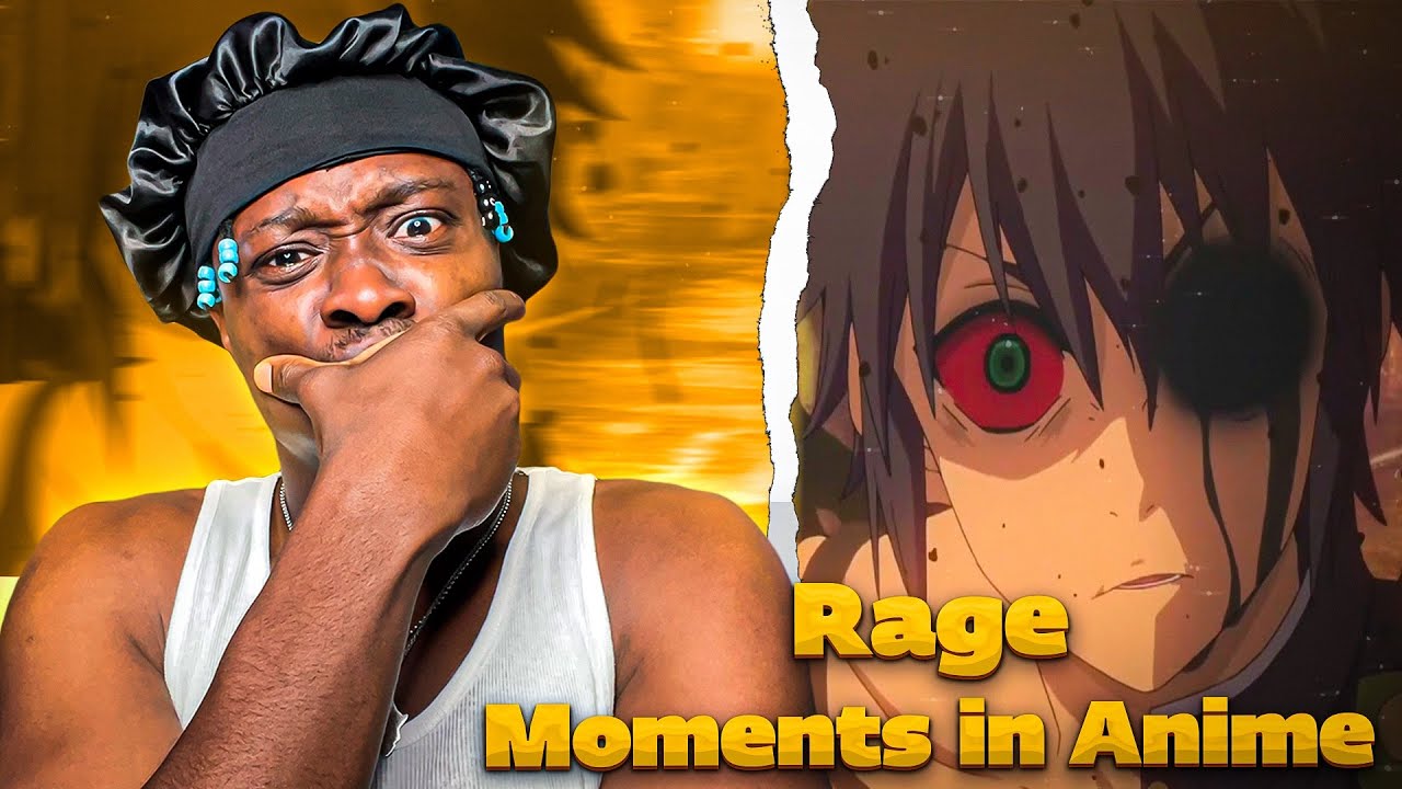Top 20 Most Legendary Rage 😡 Moments in Anime REACTION - YouTube