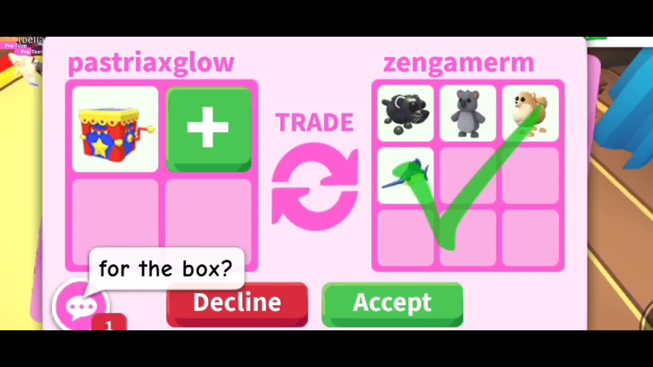 I traded the new monkey boxes for this? In adopt me - YouTube
