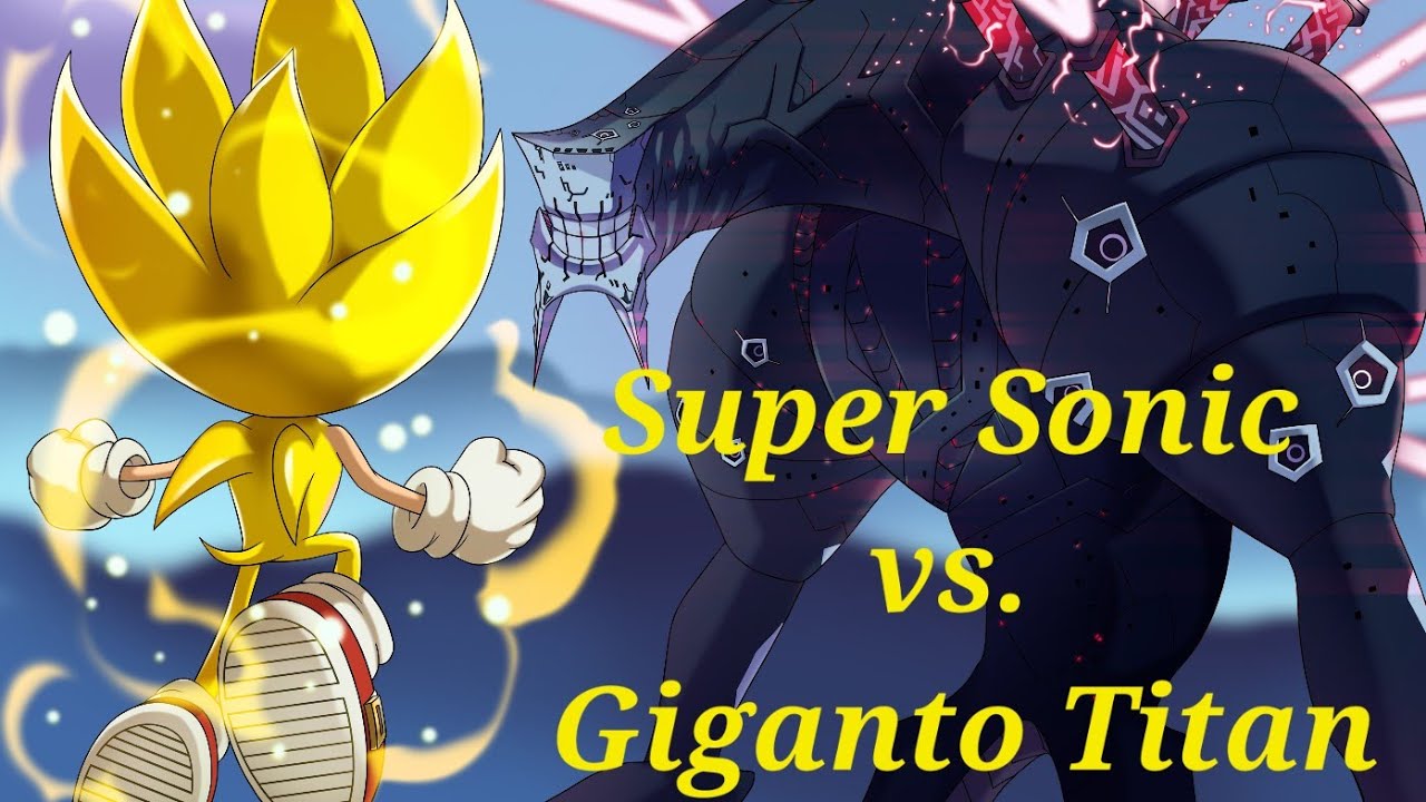 SONIC FRONTIERS_Super Sonic versus Giganto Titan(Boss Battle) - YouTube