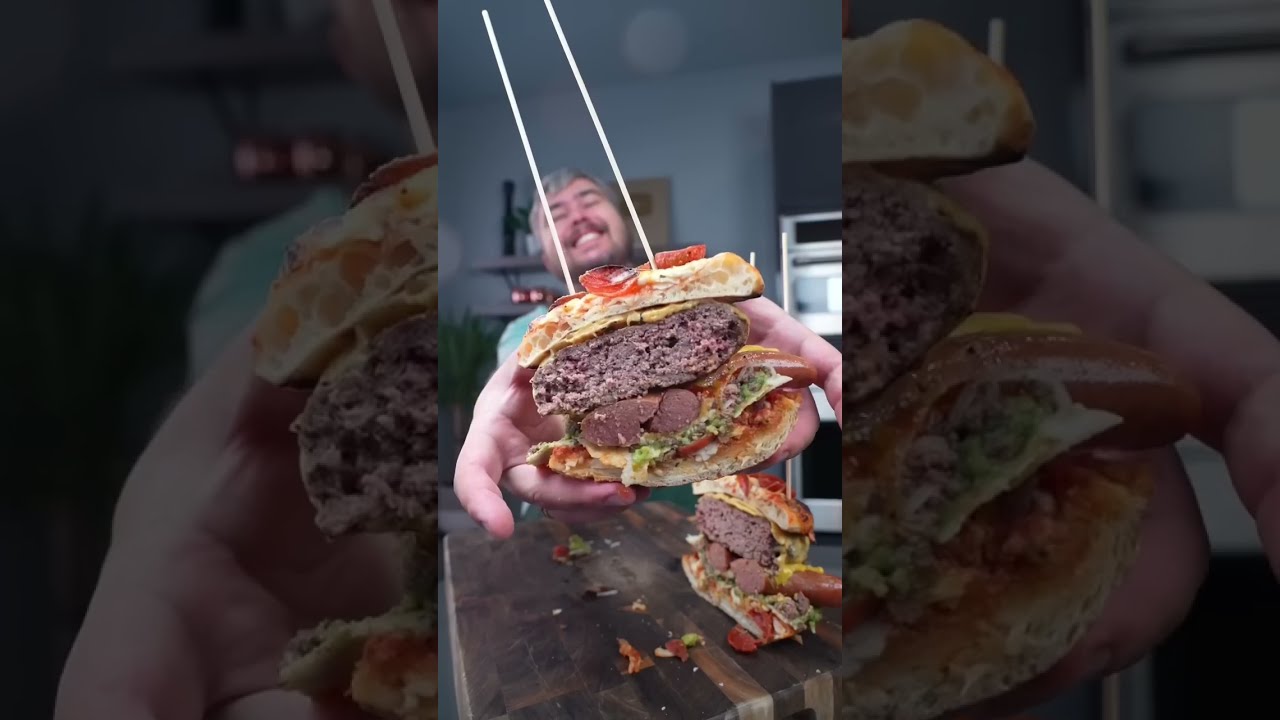 El Burdigato Supreme (Pizza, Taco, Burger, Hot Dog) #shorts - YouTube