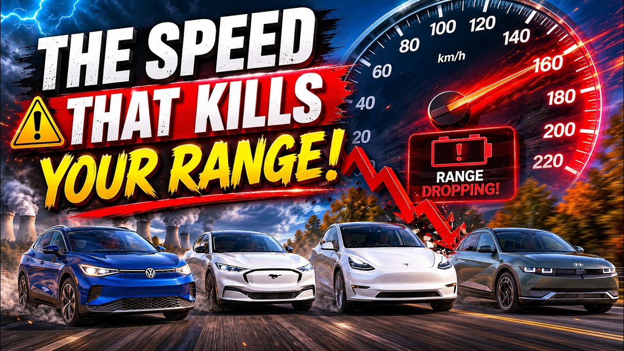 EV Range Loss vs Speed: Why Every 10 km/h Costs You More Than the Last ...