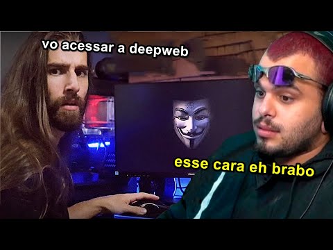 ENTROU NA DEEPWEB E FICOU TRAUMATIZADO COM OQ VIU - Maicon React