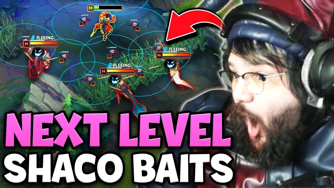 WHEN PINK WARD LITERALLY BECOMES SHACO!! (NEXT LEVEL BAIT PLAYS) - YouTube