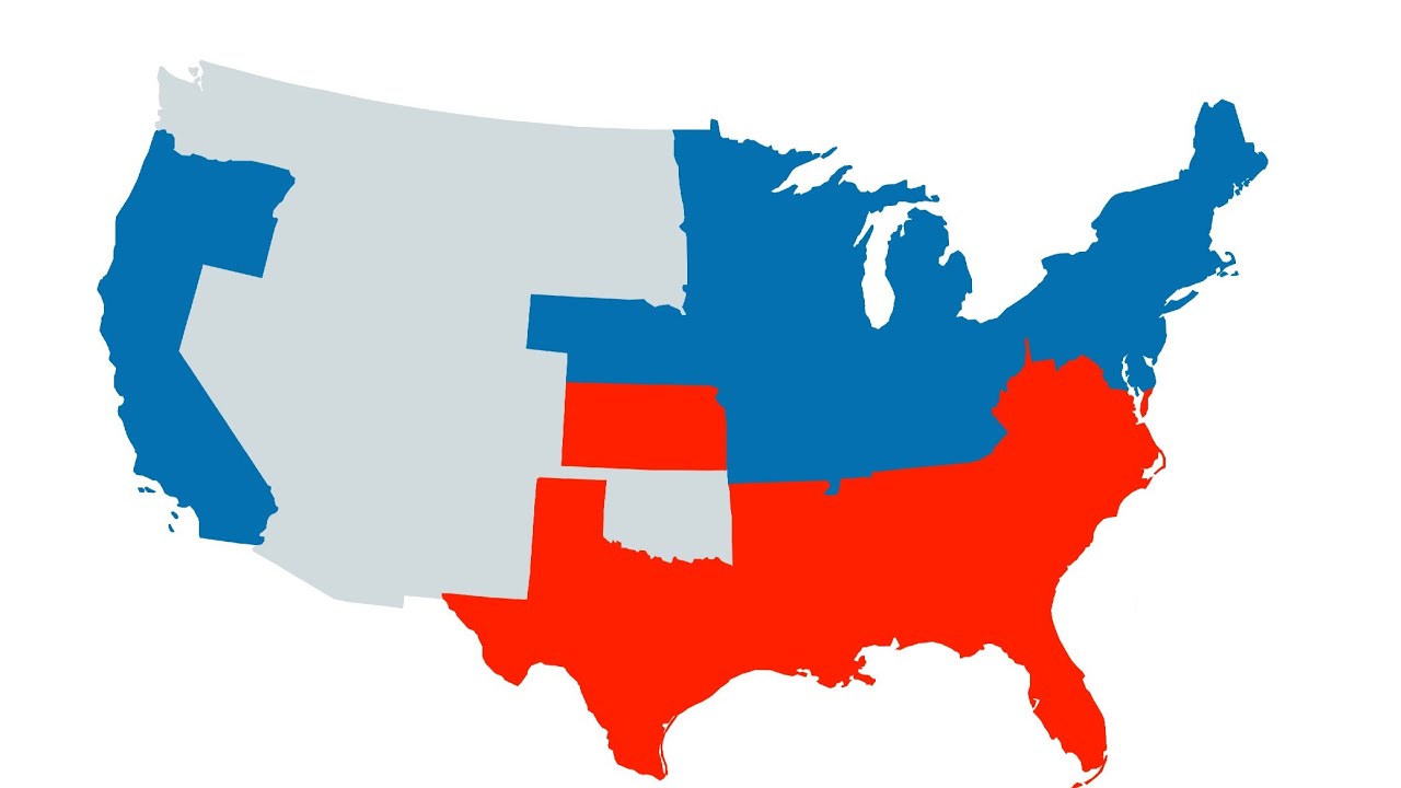North vs South: An Abridged History of the American Civil War - YouTube