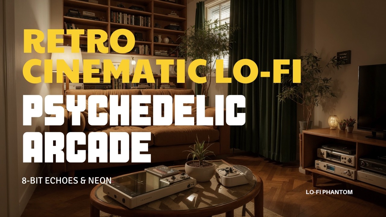 Retro Cinematic Lo Fi x Psychedelic Arcade | 8 Bit Echoes & Neon - YouTube