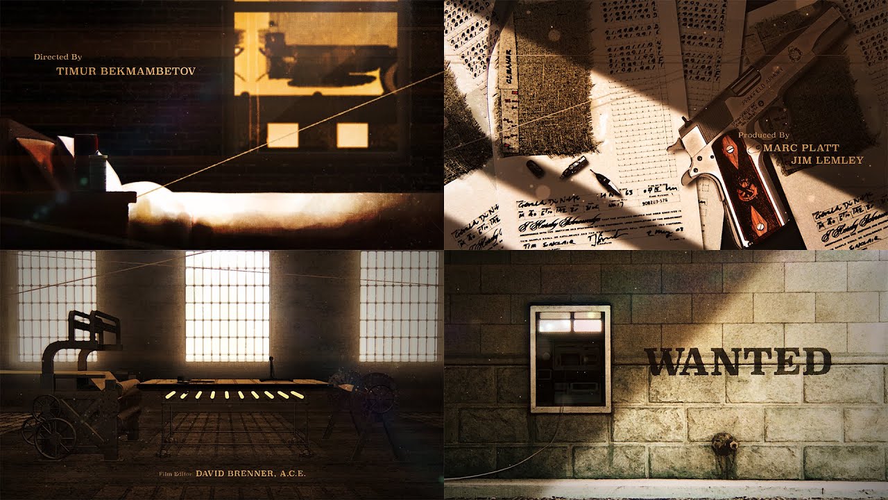 Wanted Title Sequence - YouTube