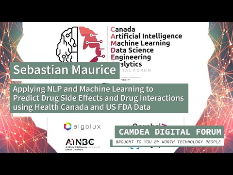 Sebastian @ OTICS Advanced Analytics, "NLP and ML to Predict Drug Side effects & Drug ...