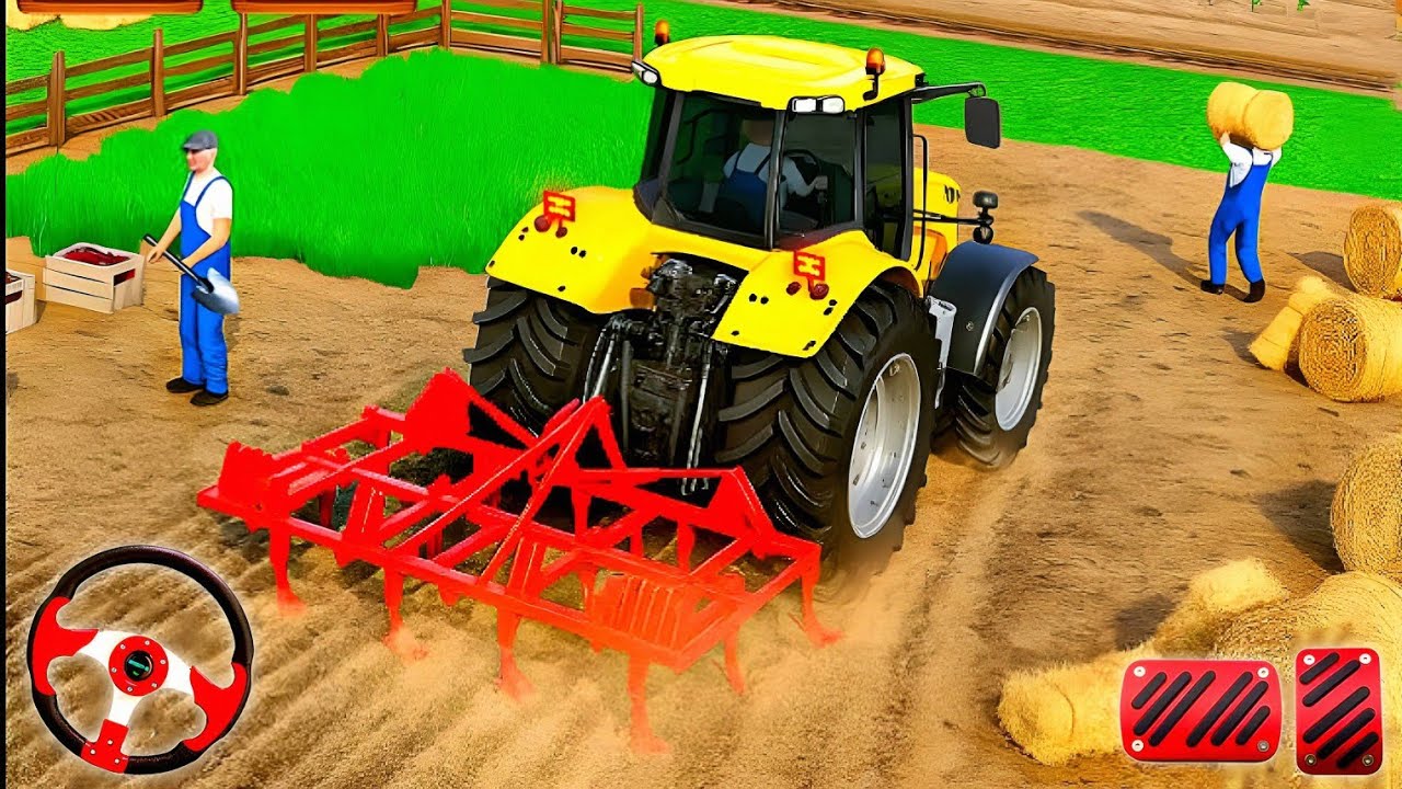 Modern Tractor Farming Driving Simulator 3D - New Tractor Game ...