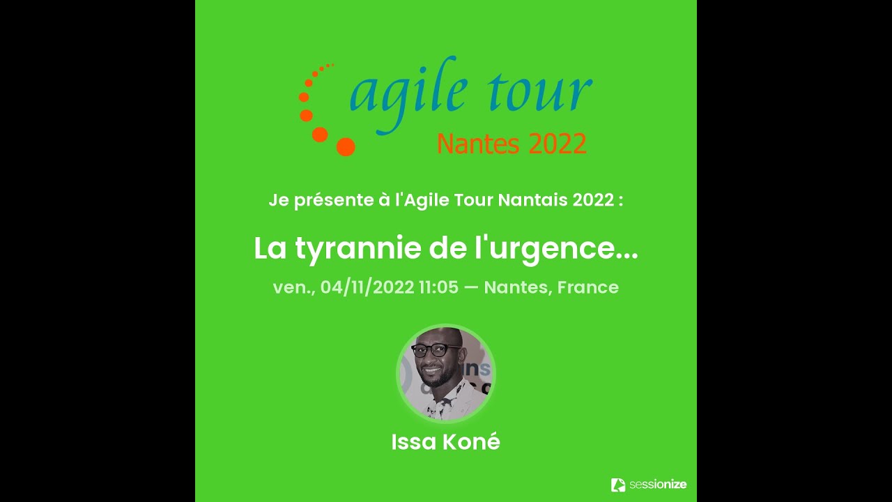 ATN22 - Issa Koné - La tyrannie de l'urgence - YouTube