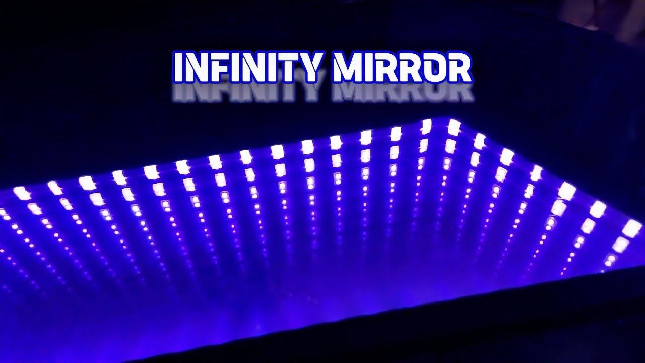 Come Fare Specchio Magico con Effetto infinito FAI DA TE - YouTube