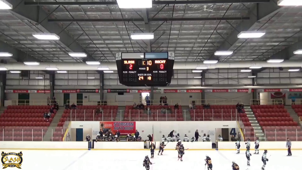 St. Albert Slash vs Rocky Mountain Raiders @ Go - Auto Arena October 27 ...