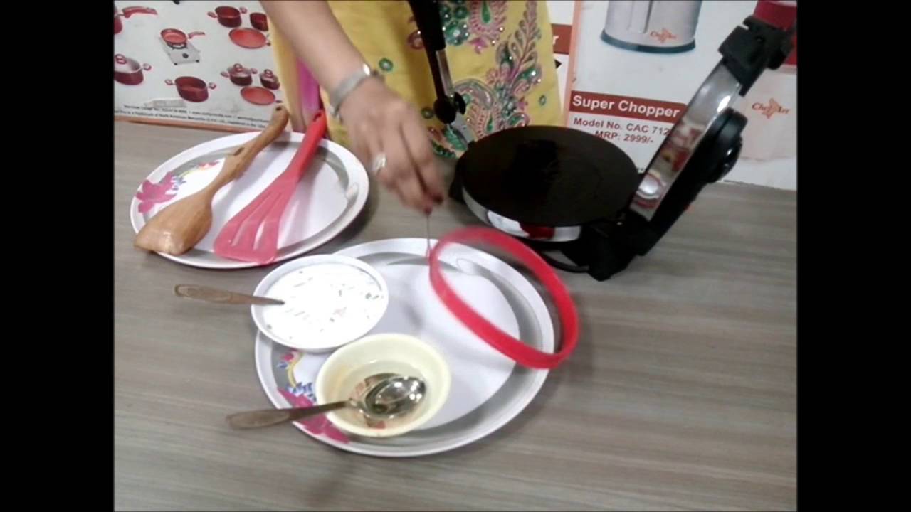 Chef Pro Roti Maker Demo Video HD - YouTube