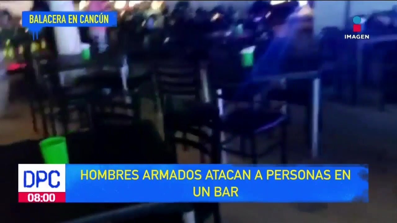 Balacera En Zona De Bares En Cancún Deja 2 Personas Sin Vida De Pisa