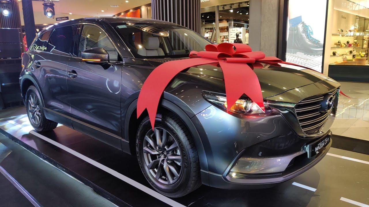 2023 Mazda CX-9 Machine Grey Color | Exterior and Interior Walkaround ...