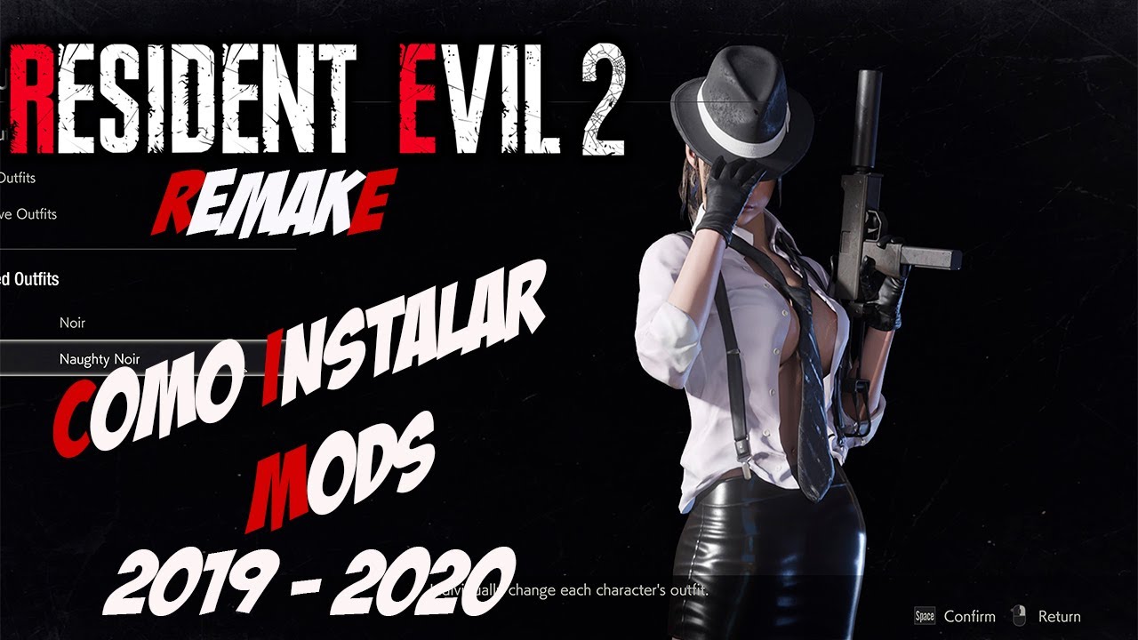 COMO BAIXAR E INSTALAR MODS RESIDENT EVIL 2 REMAKE (2019- 2020) - YouTube