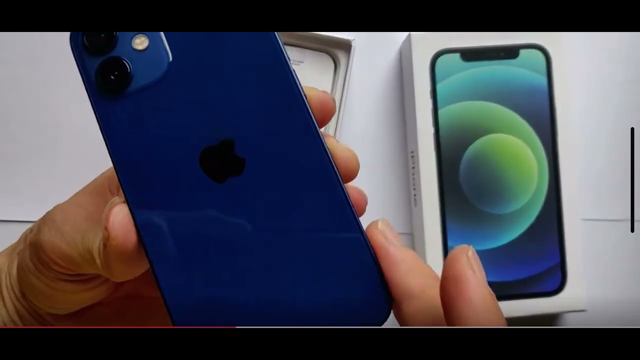 iPhone 12 unboxing first look. - YouTube