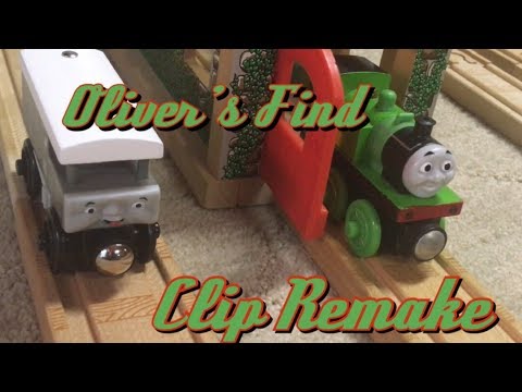 Oliver’s Turntable Accident! (Oliver’s Find Wooden Railway Clip Remake ...